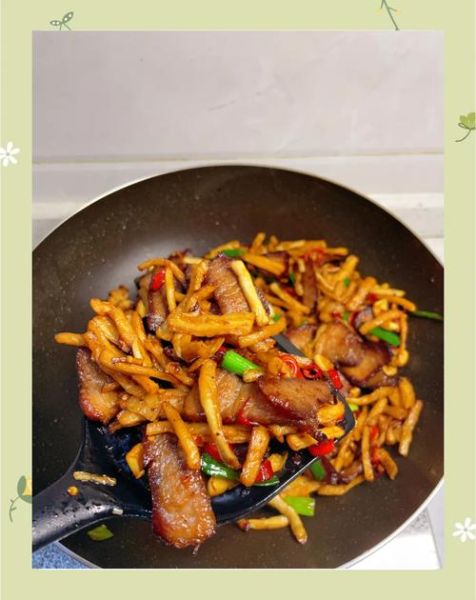 萝卜干炒腊肉怎么做_萝卜干炒腊肉的家常做法-第2张图片-山城妙识