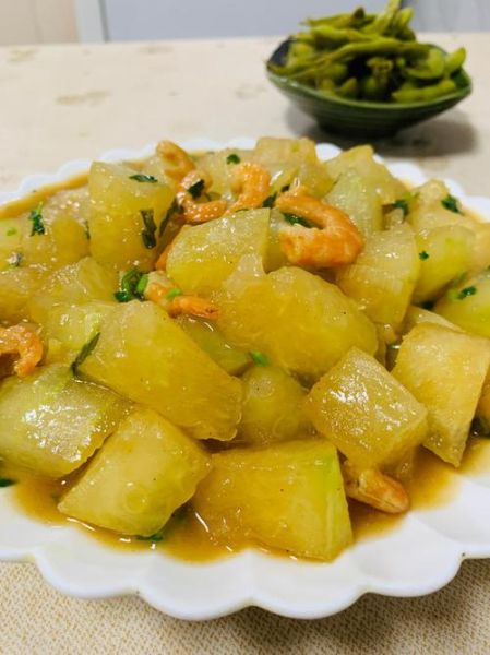 海米炖冬瓜怎么做_海米炖冬瓜的家常做法-第1张图片-山城妙识 海米炖冬瓜怎么做_海米炖冬瓜的家常做法-第1张图片-山城妙识