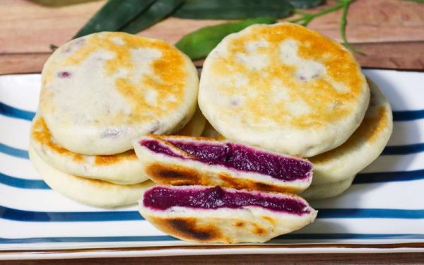 只有面粉怎么做紫薯饼_不用淀粉能做吗-第3张图片-山城妙识