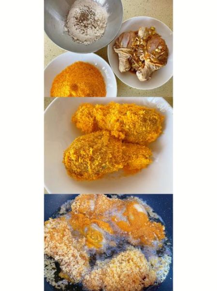 炸鸡腿怎么裹面包糠_炸鸡腿用哪种面包糠最好-第3张图片-山城妙识
