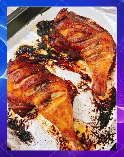 烤火鸡腿怎么腌制入味_烤火鸡腿烤箱温度时间-第3张图片-山城妙识