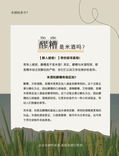 米酒和醪糟的区别_哪个更好喝-第1张图片-山城妙识 米酒和醪糟的区别_哪个更好喝-第1张图片-山城妙识