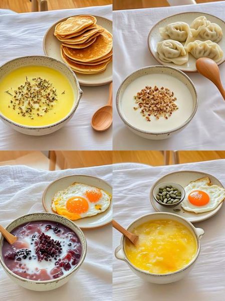 早餐美食图片大全_如何搭配更健康-第1张图片-山城妙识