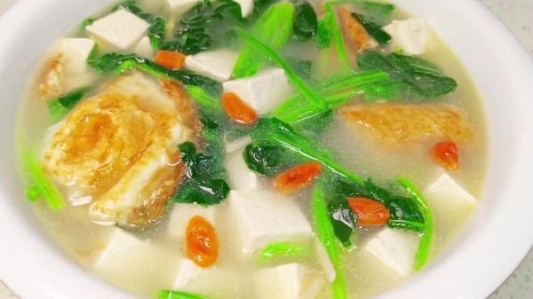 菠菜豆腐汤怎么做_菠菜豆腐汤的做法大全-第1张图片-山城妙识 菠菜豆腐汤怎么做_菠菜豆腐汤的做法大全-第1张图片-山城妙识