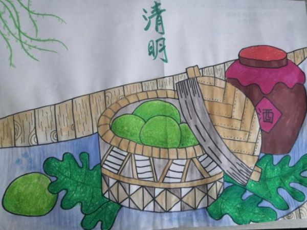 小学生清明节绘画怎么画_清明节绘画写什么内容-第1张图片-山城妙识