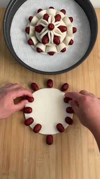 枣花馍怎么做_枣花馍的做法视频-第2张图片-山城妙识