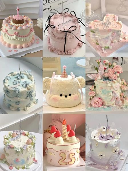 女生蛋糕图片大全_女生生日蛋糕款式推荐-第3张图片-山城妙识