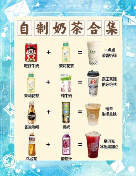 如何制作各种奶茶_自制奶茶配方大全-第3张图片-山城妙识
