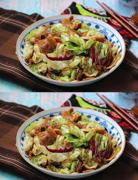 白菜粉丝怎么炒好吃_家常做法窍门-第1张图片-山城妙识