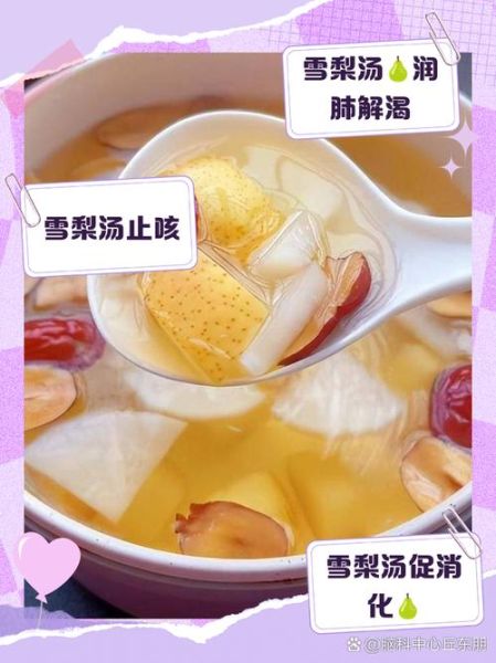 雪梨汤的功效与作用_雪梨汤适合什么人喝-第2张图片-山城妙识