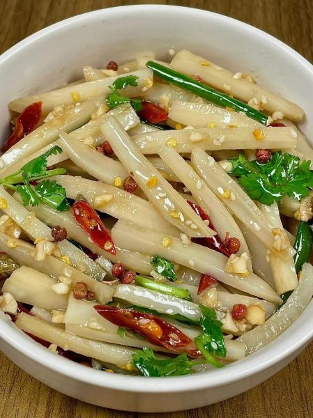 藕怎么凉拌好吃_凉拌藕片的做法步骤-第3张图片-山城妙识