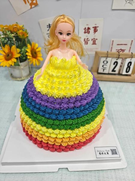 芭比生日蛋糕图片大全_如何挑选芭比蛋糕款式-第2张图片-山城妙识 芭比生日蛋糕图片大全_如何挑选芭比蛋糕款式-第2张图片-山城妙识