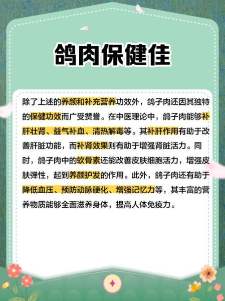 什么人不能吃鸽子肉_鸽子肉禁忌人群有哪些-第3张图片-山城妙识