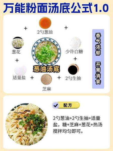 清汤面的汤怎么调_清汤面汤底配方-第1张图片-山城妙识