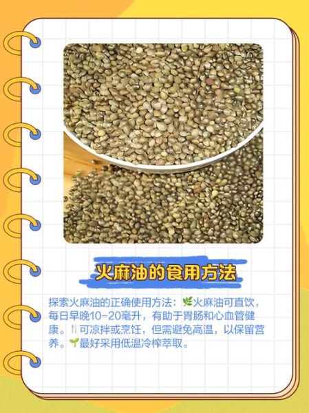 火麻子油的功效与作用_火麻子油怎么吃最好-第2张图片-山城妙识