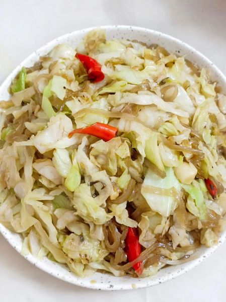 圆白菜粉条怎么炒好吃_圆白菜粉条的家常做法-第1张图片-山城妙识