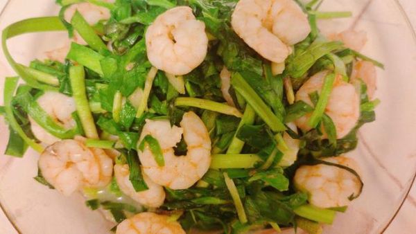 韭菜炒虾仁怎么做_韭菜炒虾仁的家常做法-第3张图片-山城妙识