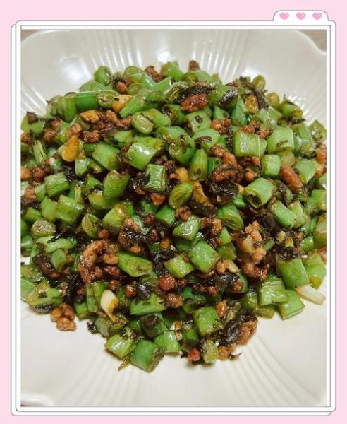 榄菜肉末豆角怎么做_榄菜肉末豆角热量高吗-第1张图片-山城妙识