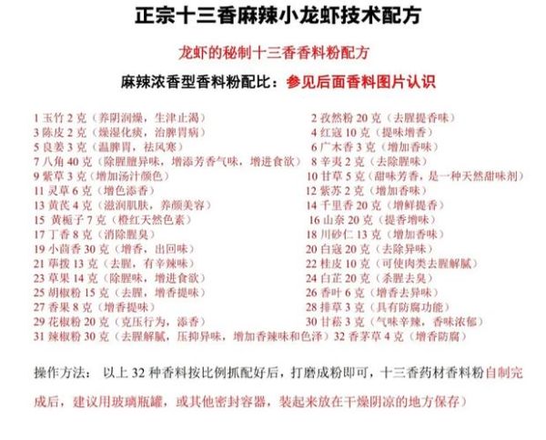 十三香小龙虾配方_家庭做法-第1张图片-山城妙识