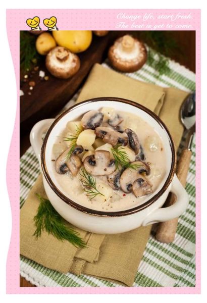 牛奶蘑菇浓汤怎么做_蘑菇浓汤需要哪些材料-第3张图片-山城妙识
