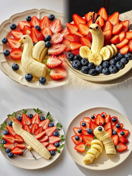 小学生水果拼盘怎么做_简单水果拼盘教程-第3张图片-山城妙识