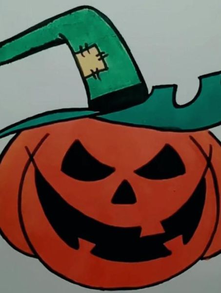 万圣节南瓜简笔画怎么画_万圣节南瓜图片素材哪里找-第2张图片-山城妙识 万圣节南瓜简笔画怎么画_万圣节南瓜图片素材哪里找-第2张图片-山城妙识