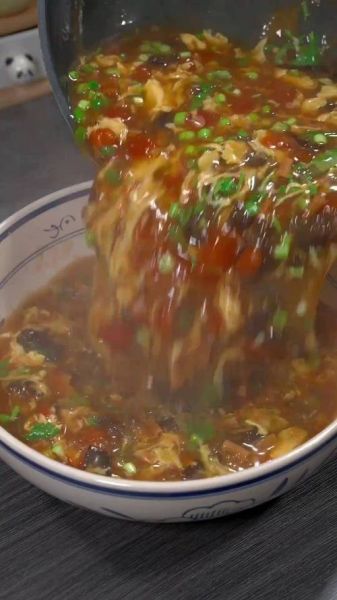 老式酸辣鸡蛋汤的做法_酸辣鸡蛋汤怎么做好喝-第3张图片-山城妙识