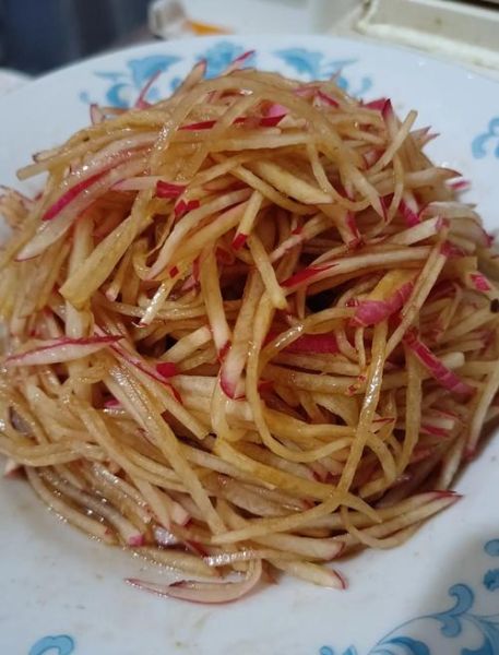 凉拌白萝卜丝怎样更脆_白萝卜丝怎么凉拌才脆爽-第1张图片-山城妙识