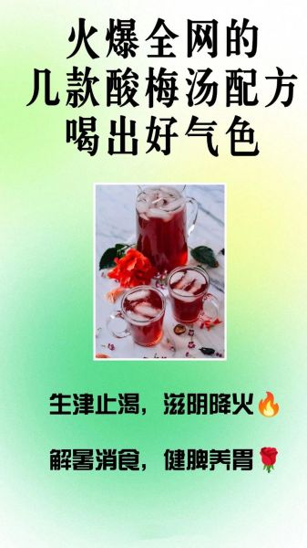 酸梅汤可以每天喝吗_每天喝多少合适-第2张图片-山城妙识