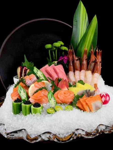 海鲜刺身拼盘怎么摆盘好看_刺身拼盘食材有哪些-第1张图片-山城妙识