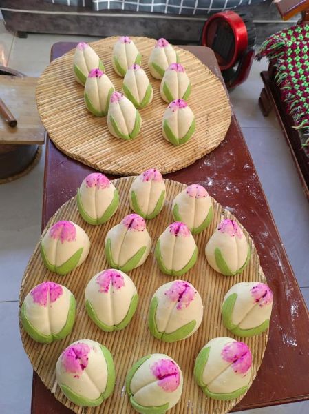 寿桃怎么做才松软_寿桃蒸多久才熟透-第3张图片-山城妙识