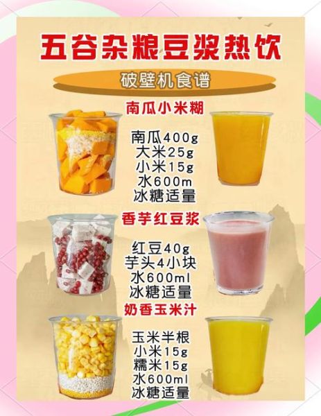 五谷杂粮营养早餐配方_如何搭配最健康-第2张图片-山城妙识