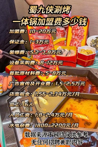 火锅烧烤一体锅加盟哪家好_开店成本要多少钱-第2张图片-山城妙识