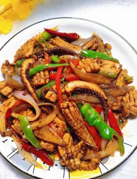 香辣鱿鱼怎么做_家常香辣鱿鱼做法大全-第1张图片-山城妙识 香辣鱿鱼怎么做_家常香辣鱿鱼做法大全-第1张图片-山城妙识