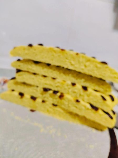 怎样蒸小米面发糕_小米面发糕的做法步骤-第3张图片-山城妙识