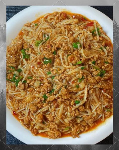 金针菇炒肉丝怎么炒才好吃_正宗做法步骤-第1张图片-山城妙识