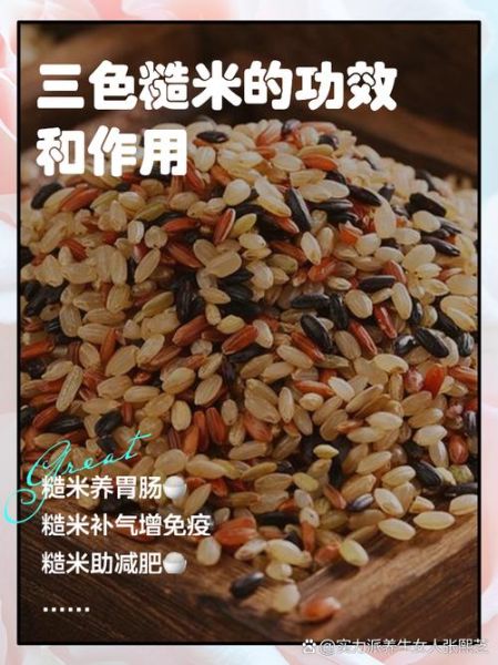 三色糙米和大米的区别_哪个更适合减肥-第1张图片-山城妙识