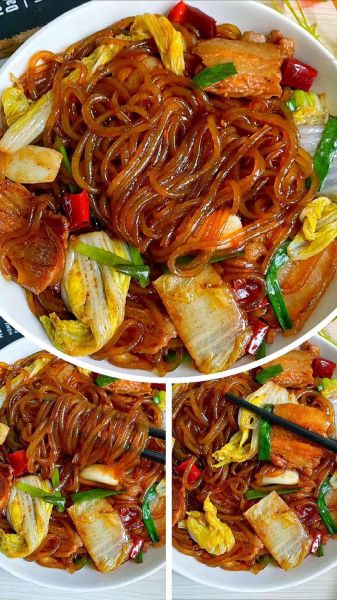 猪肉炖粉条怎么做_东北家常做法-第2张图片-山城妙识