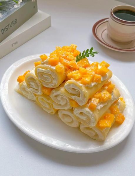 芒果甜品最简单的做法_不用烤箱怎么做-第2张图片-山城妙识