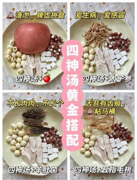 四神汤标准配方是什么_四神汤的功效与作用-第2张图片-山城妙识