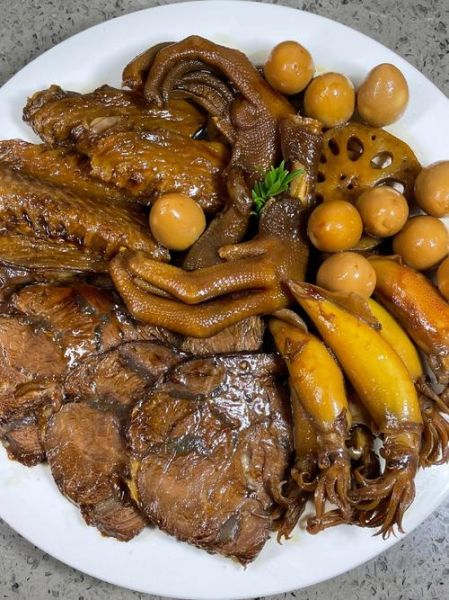 卤水拼盘怎么摆盘好看_卤水拼盘新花样图片-第3张图片-山城妙识