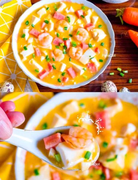 蛋黄豆腐怎么做好吃_蛋黄豆腐的做法窍门-第2张图片-山城妙识