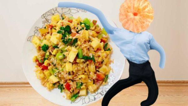 苹果炒饭怎么做好吃_苹果炒饭的家常做法-第1张图片-山城妙识