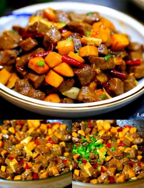 杏鲍菇炒肉丁怎么做_杏鲍菇炒肉丁用猪肉还是牛肉-第3张图片-山城妙识