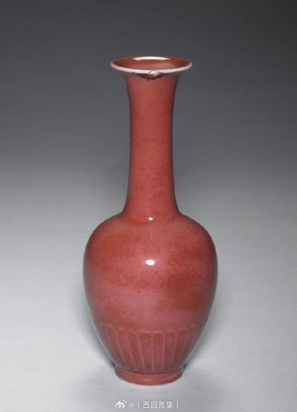 豇豆红釉菊瓣瓶是什么_豇豆红釉菊瓣瓶值多少钱-第3张图片-山城妙识