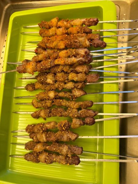 家庭羊肉串怎么腌制_烤箱温度多少合适-第2张图片-山城妙识