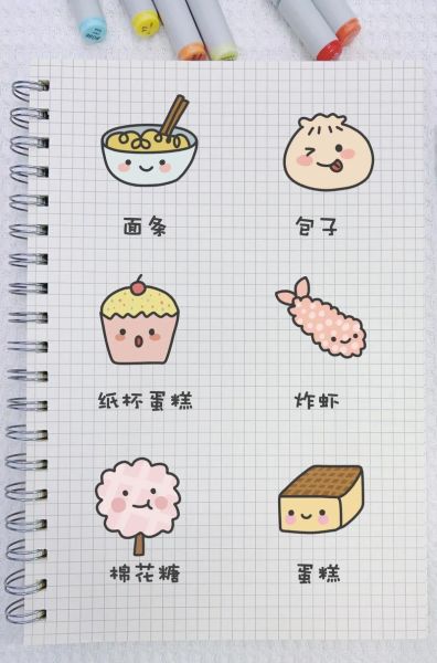 简笔画食物怎么画_简笔画美食教程-第3张图片-山城妙识