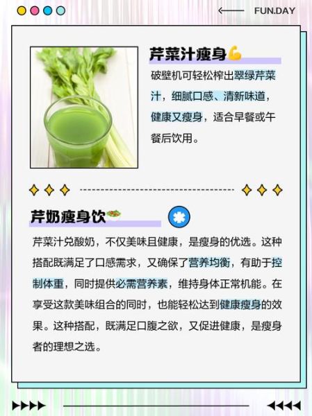 芹菜汁什么时候喝最好_空腹还是饭后-第1张图片-山城妙识