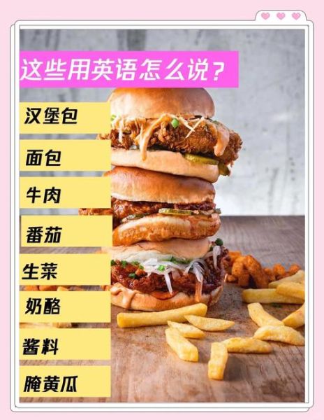 汉堡包英文怎么说_hamburger和burger区别-第1张图片-山城妙识