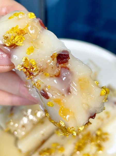 眉姐姐的藕粉桂花糖糕怎么做_眉姐姐糖糕配方揭秘-第2张图片-山城妙识